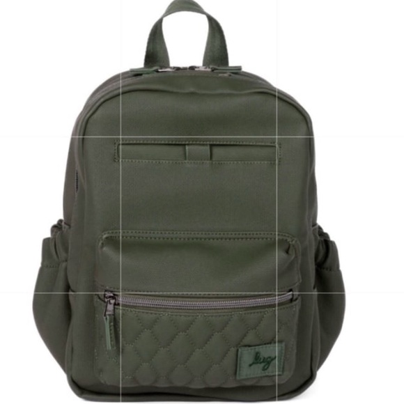 lug | Bags | New Lug Matte Luxe Cargo Mini Backpack Volley Olive | Poshmark